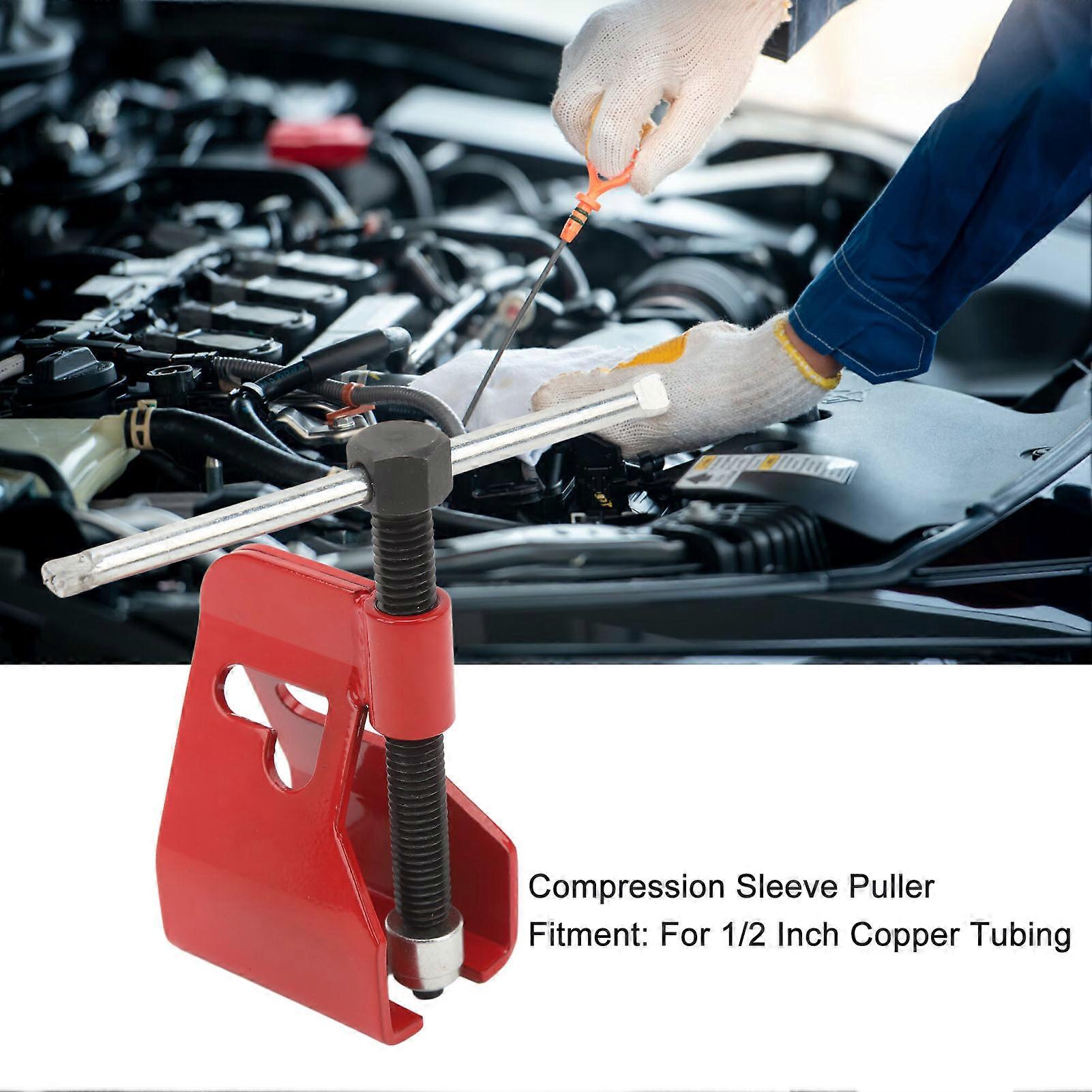 Compression Sleeve Puller Red Nut Pipe Ferrule Removal Plumbing Tool ...