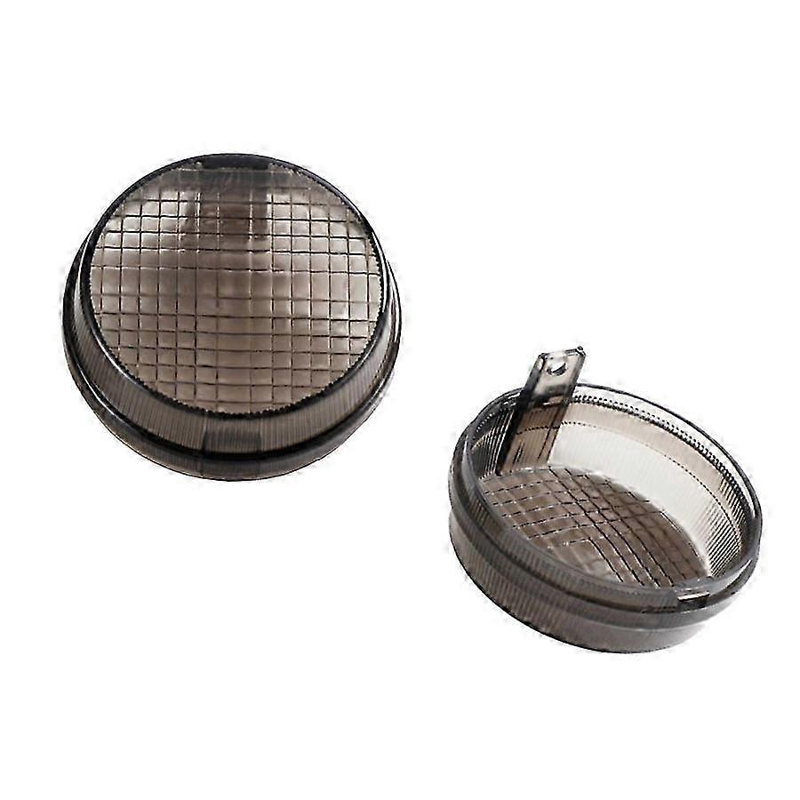 Smoke Front Rear Motorcycle Turn Signal Light Cover Indicator Lens For ...