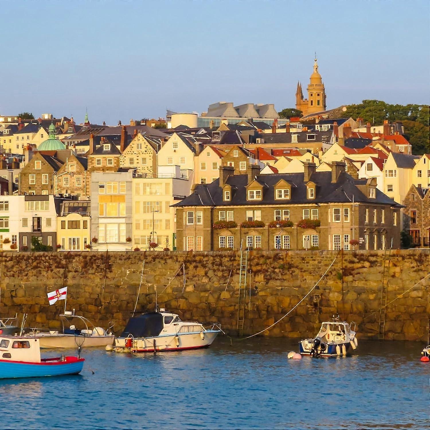 Guernesey Flag,Eyelet In Every Corner, National Flag, St George Cross ...