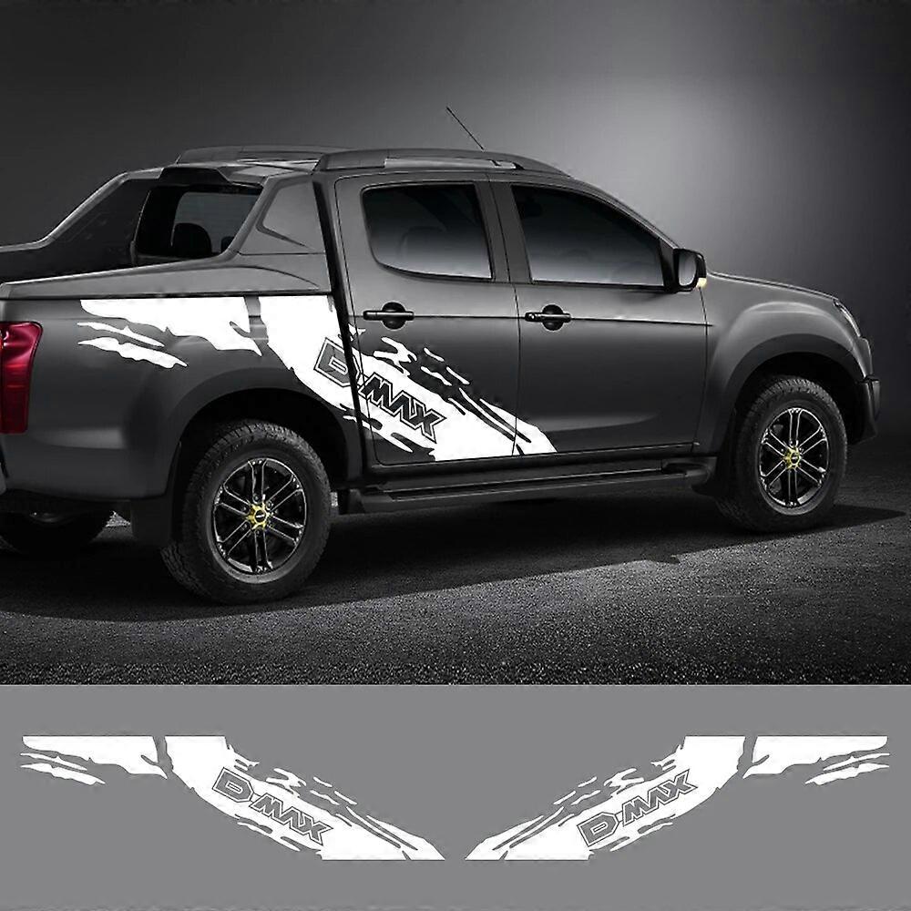 Pickup Stickers For Isuzu Dmax D Max Car Door Side Decals Truck ...