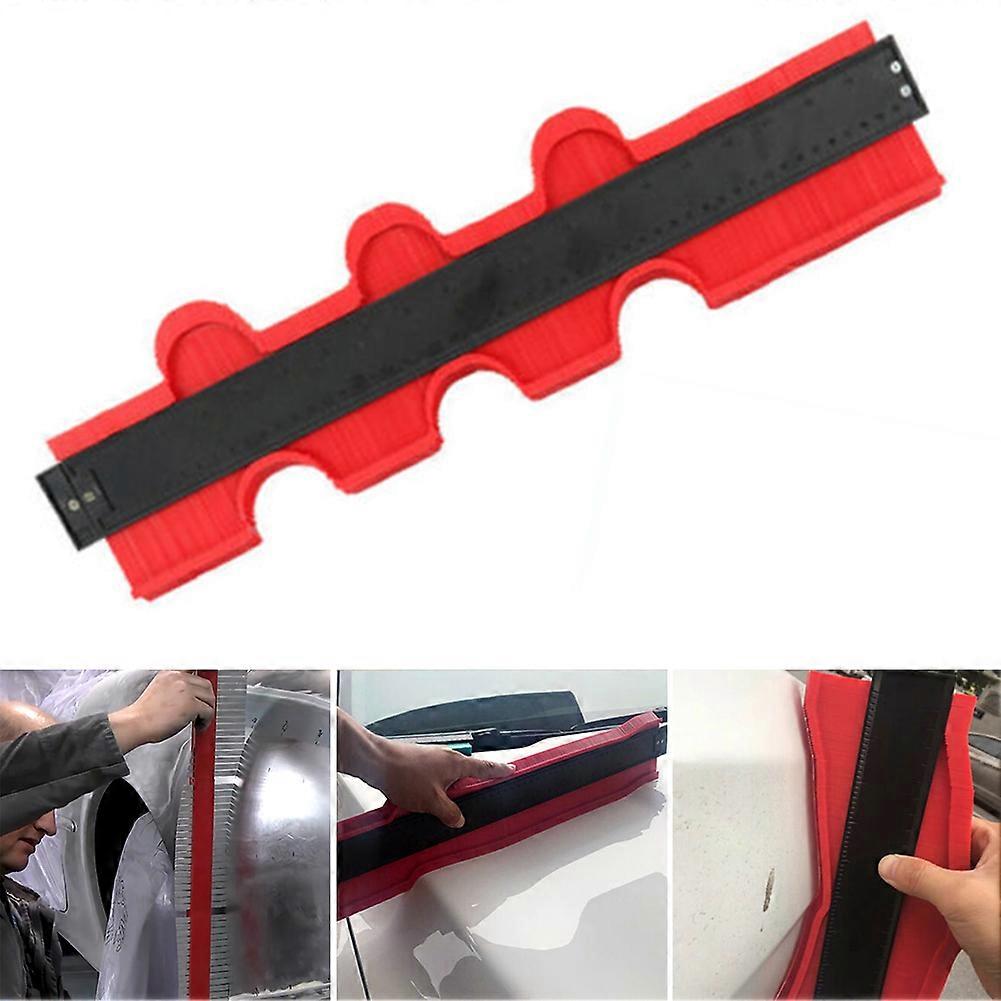 50CM Car Dent Measuring Tool Car Body Panel Repair Ruler Profile Gauge ...