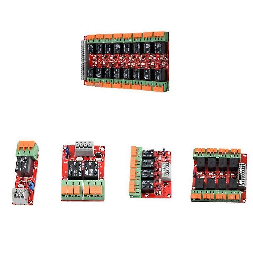 16 Channel 5V 20A Relay Module Board Shield with Optocoupler Support ...