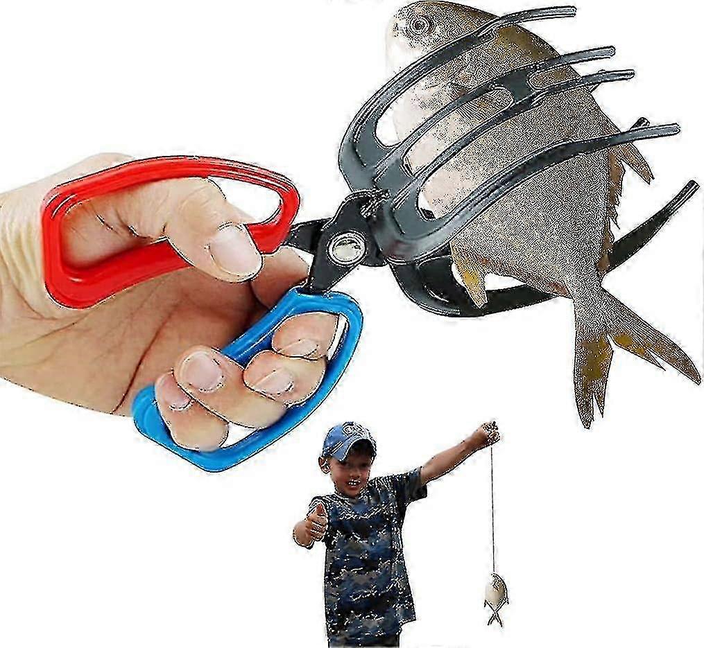 Fishing Pliers Gripper Metal Fish Control Clamp Claw Tong Grip Tackle ...