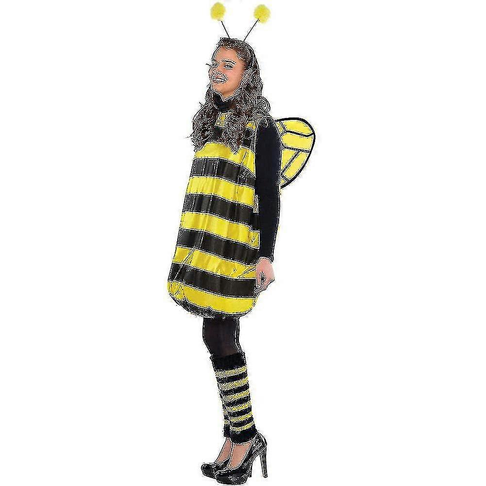 Bee Costume Kit Halloween Bee Cosplay Costume Women Honey Bee Costume ...