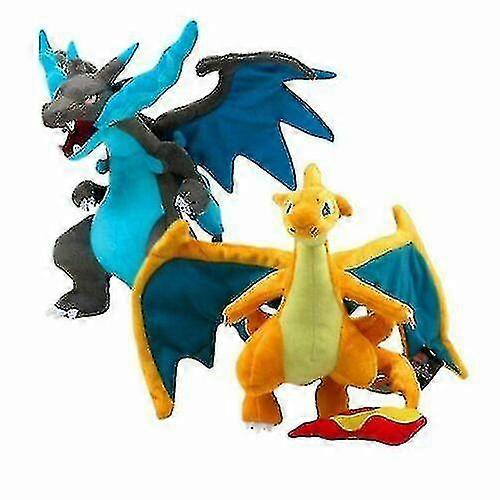 2pc Charizard Plush Mega Soft Stuffed Animal Dolls Kids Toy Gift 23cm ...