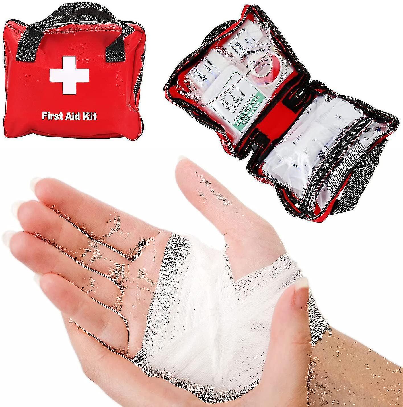 First aid kits first aid kit 90 pcs of safety essentials | Fruugo FR