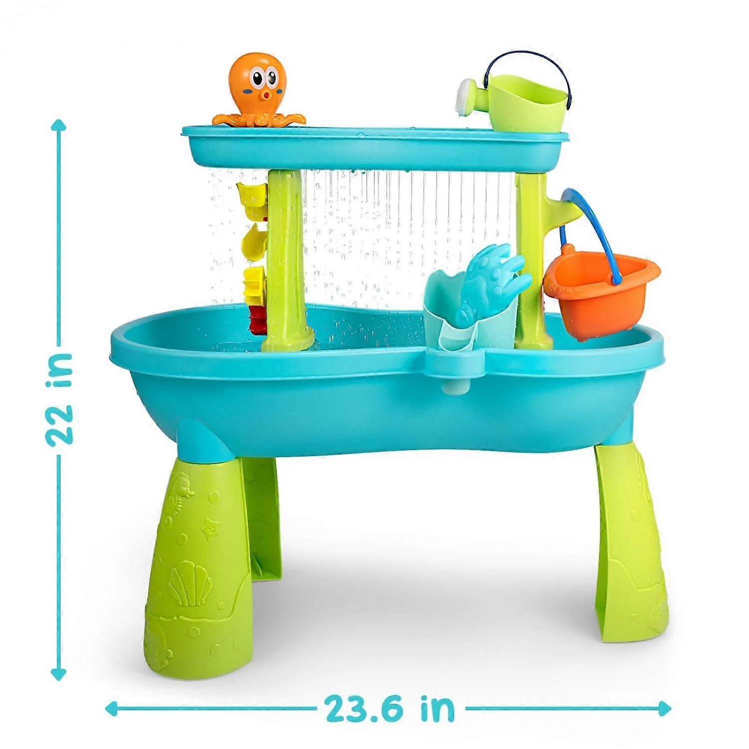 Kids Water Table for Toddlers 2-Tier Water Table Outdoor Toys for ...