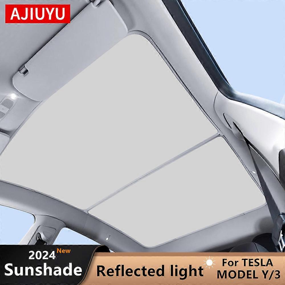 Sunshades For Tesla Model Y 3 Sunroof Highland 2024 New Reflected Light ...