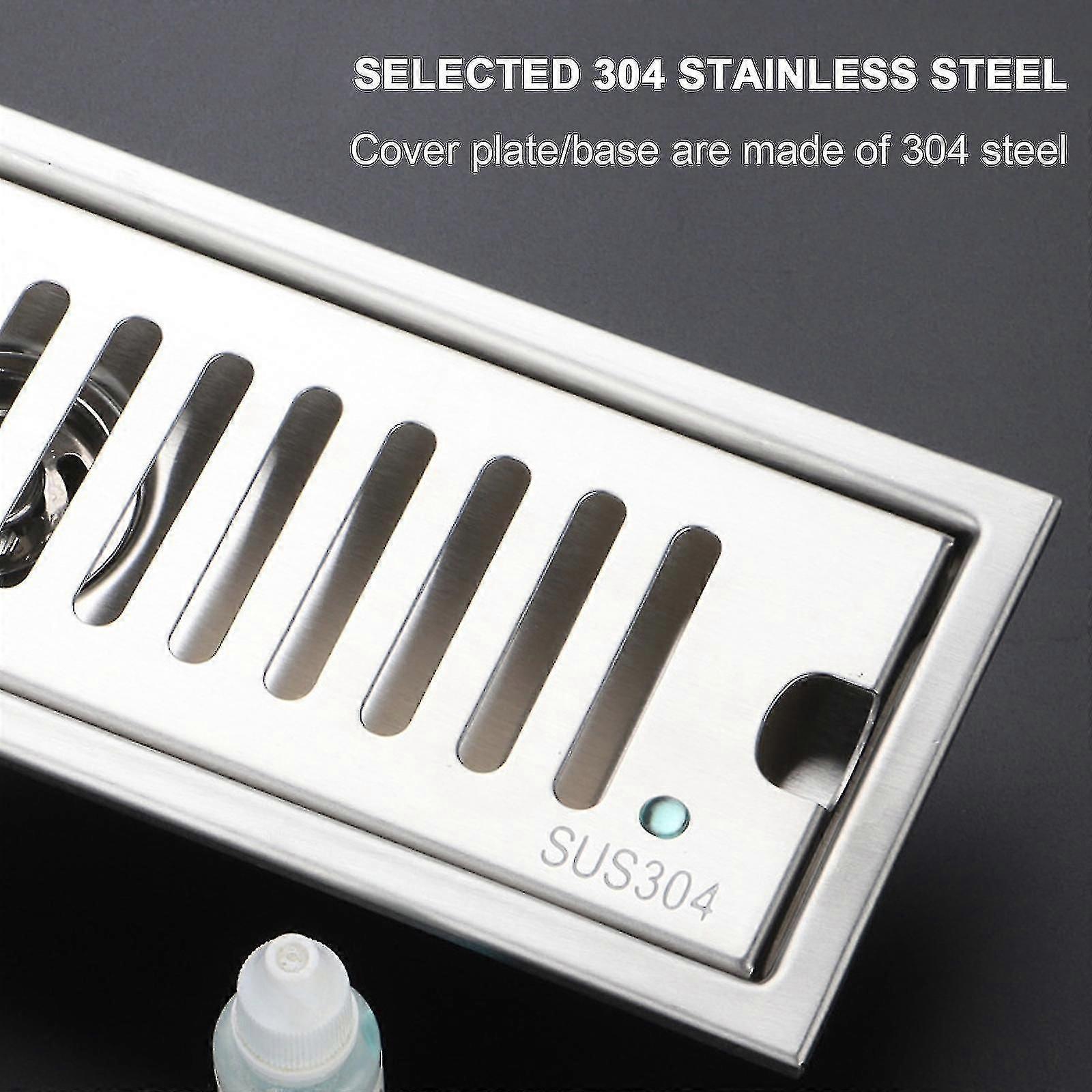 Rectangular Floor Drain Floor Bathroom Shower Room Hotel Public Shower ...