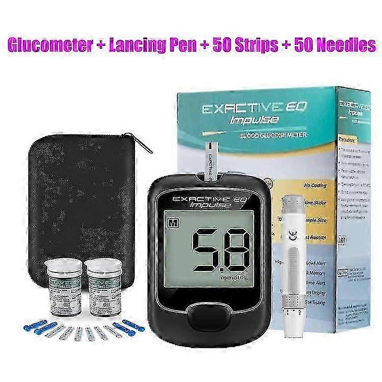 Medical Gluco Meters Diabetes Tester Blood Sugar Monitor Portable ...