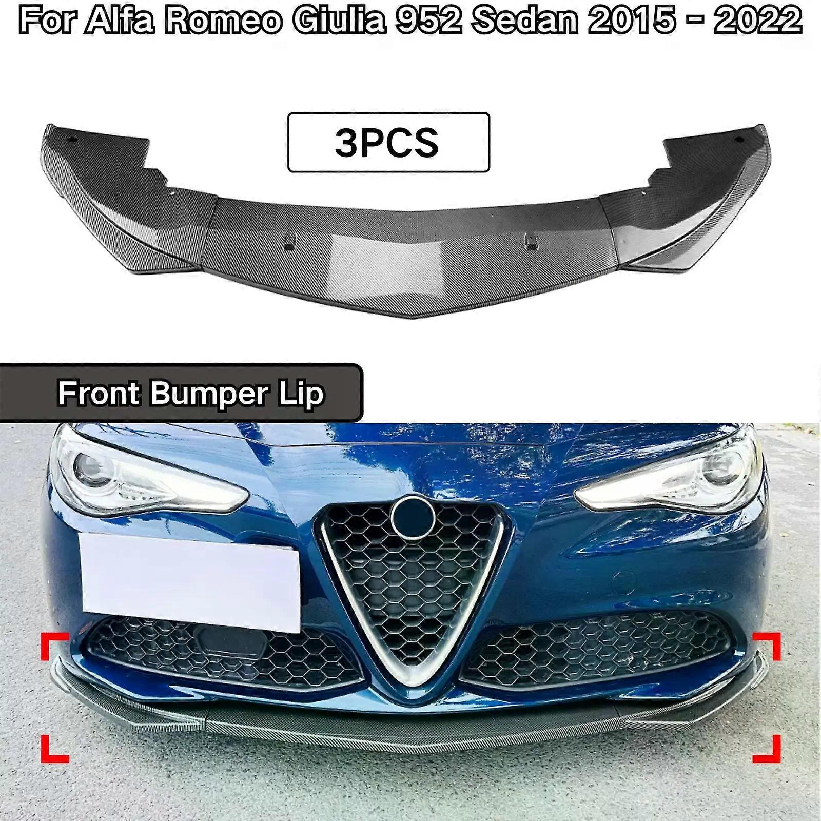 For Alfa Romeo Giulia 952 Sedan 2015 2016 2017-2022 Front Bumper Lip ...