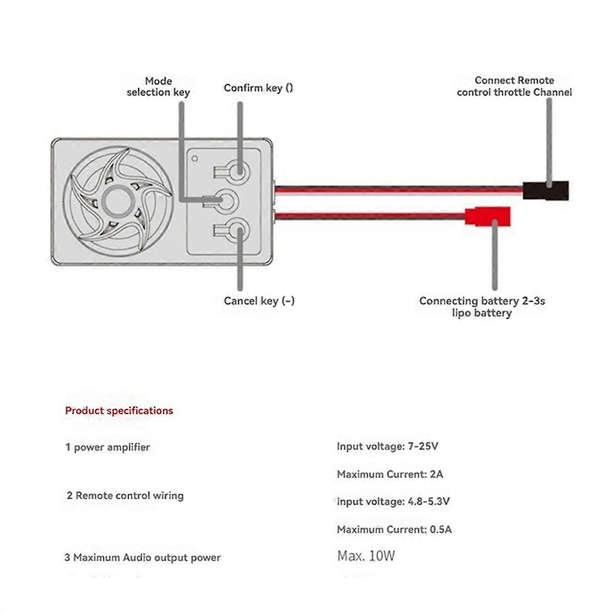 Car Engine Sound Simulator with 58 Sounds Engine Sound Simulated System ...