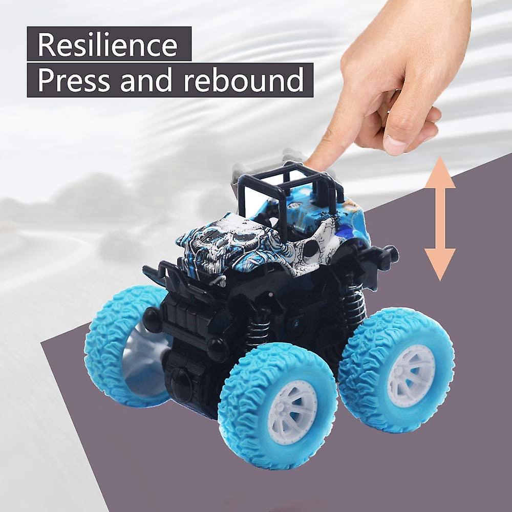 2024 2 Pack Car Toy Boys Toy, Pull Back Car With Anti-shock Spring And ...