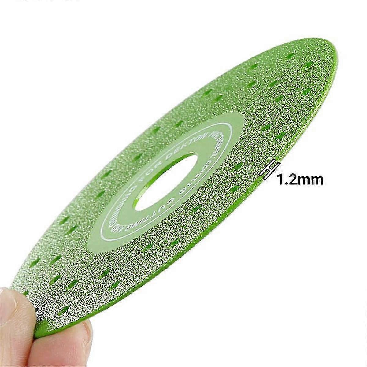 3PCS 115MM Vacuum Brazed Ultra-Thin Multi-Pore Flat Abrasive Sheet Disc ...