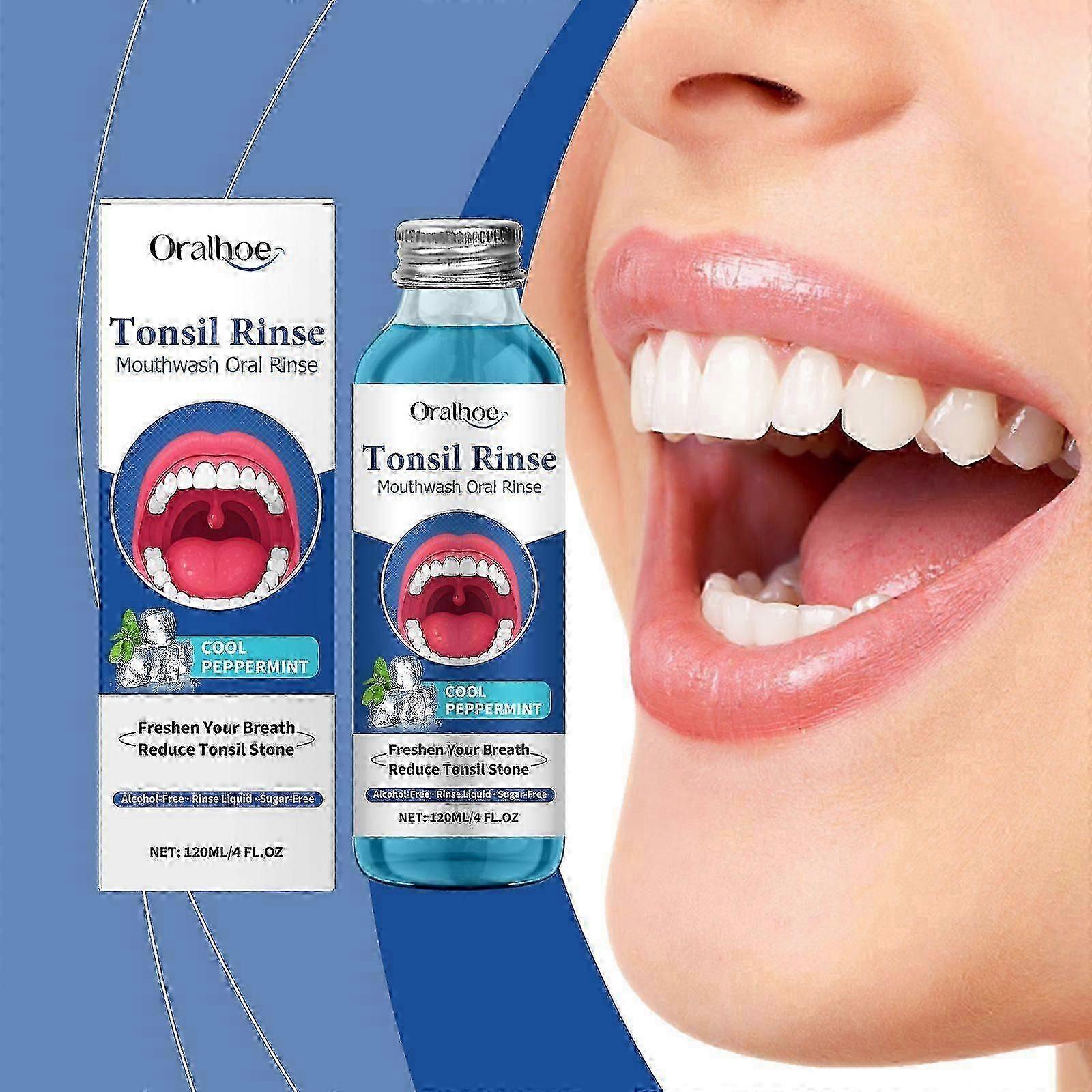 1-3x 120ml Tonsil Stone Remover, Natural Tonsil Stone Removal Mouthwash ...