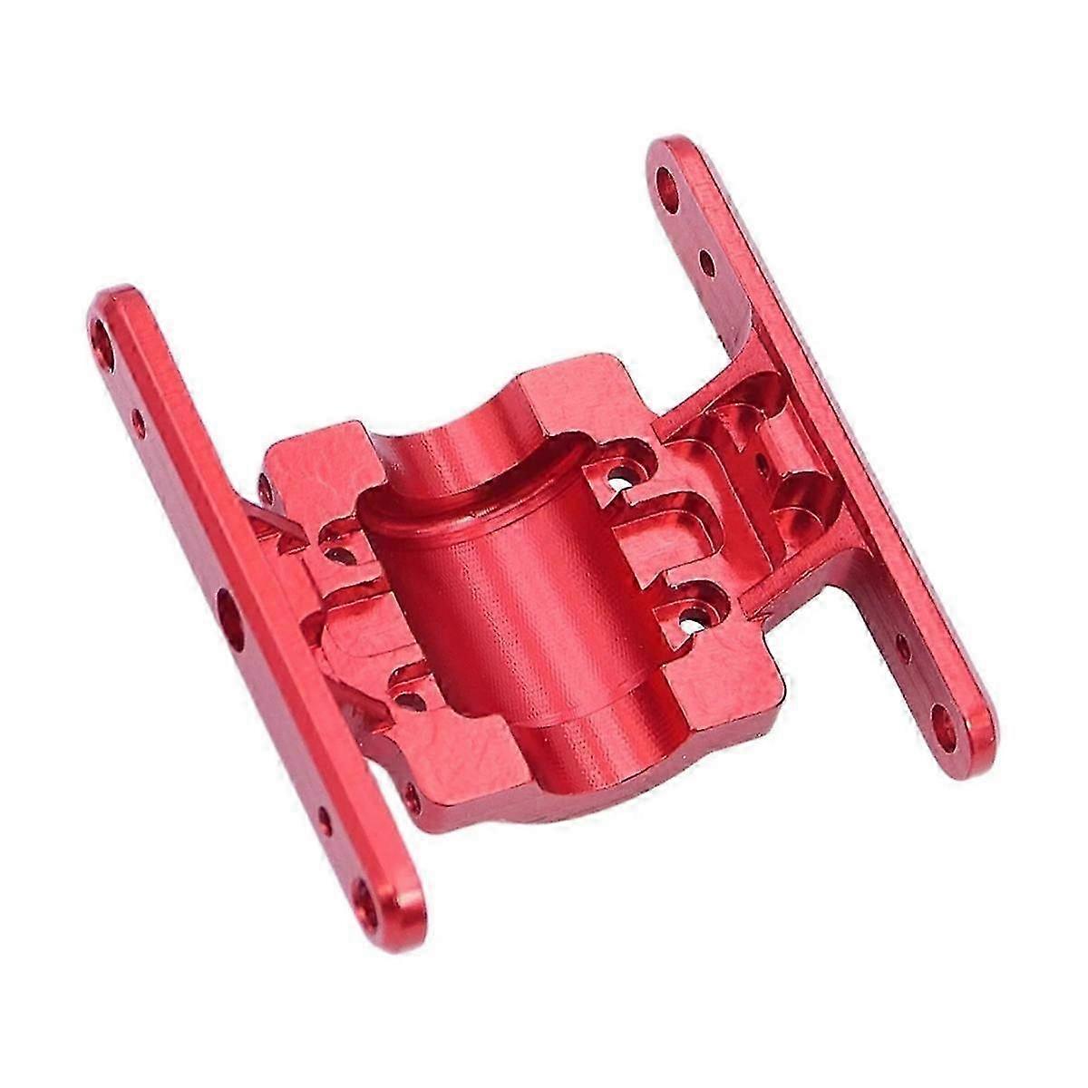 RC Skid Plate Gearbox Transmission Mount for 1/18 RC Crawler FCX 18 FCX18 Upgrade Parts Red ...