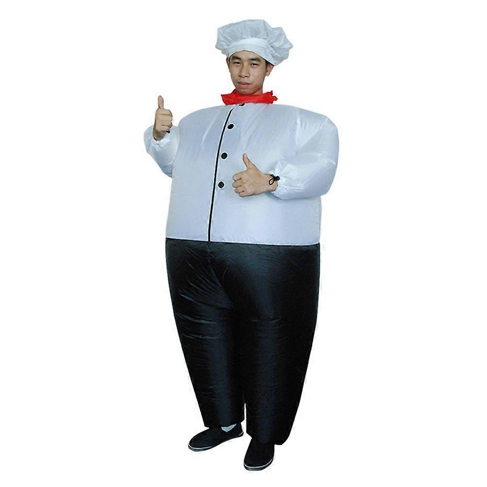 Fat Chef Cosplay Costumes Halloween Inflatable Clothes Funny Master ...