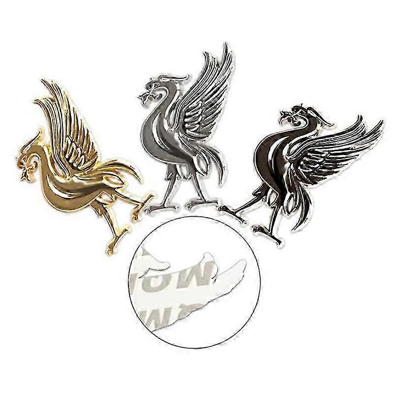 Creative Bird Car Sticker Emblem Liverpool FC League Football Club Team ...