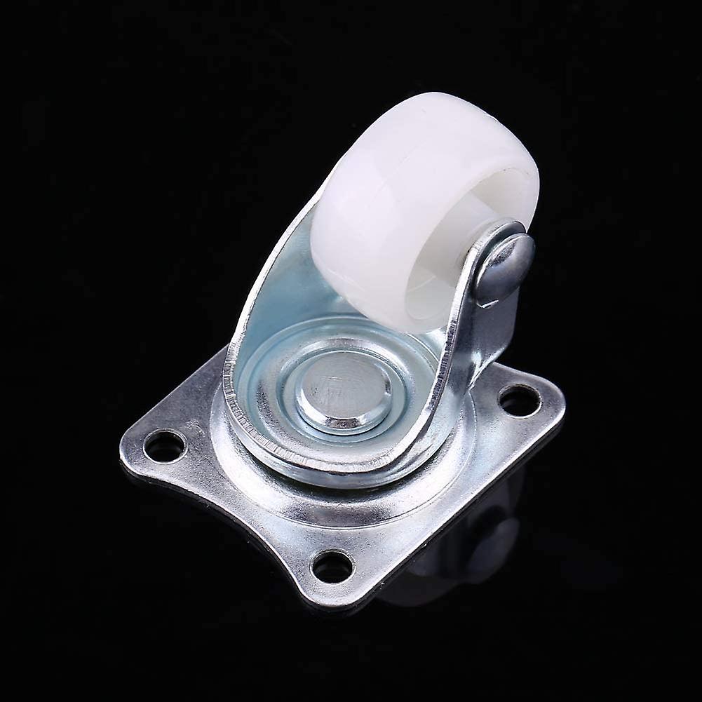 4 st svängbara hjul universella svängbara hjul vita rullar för att gå ...