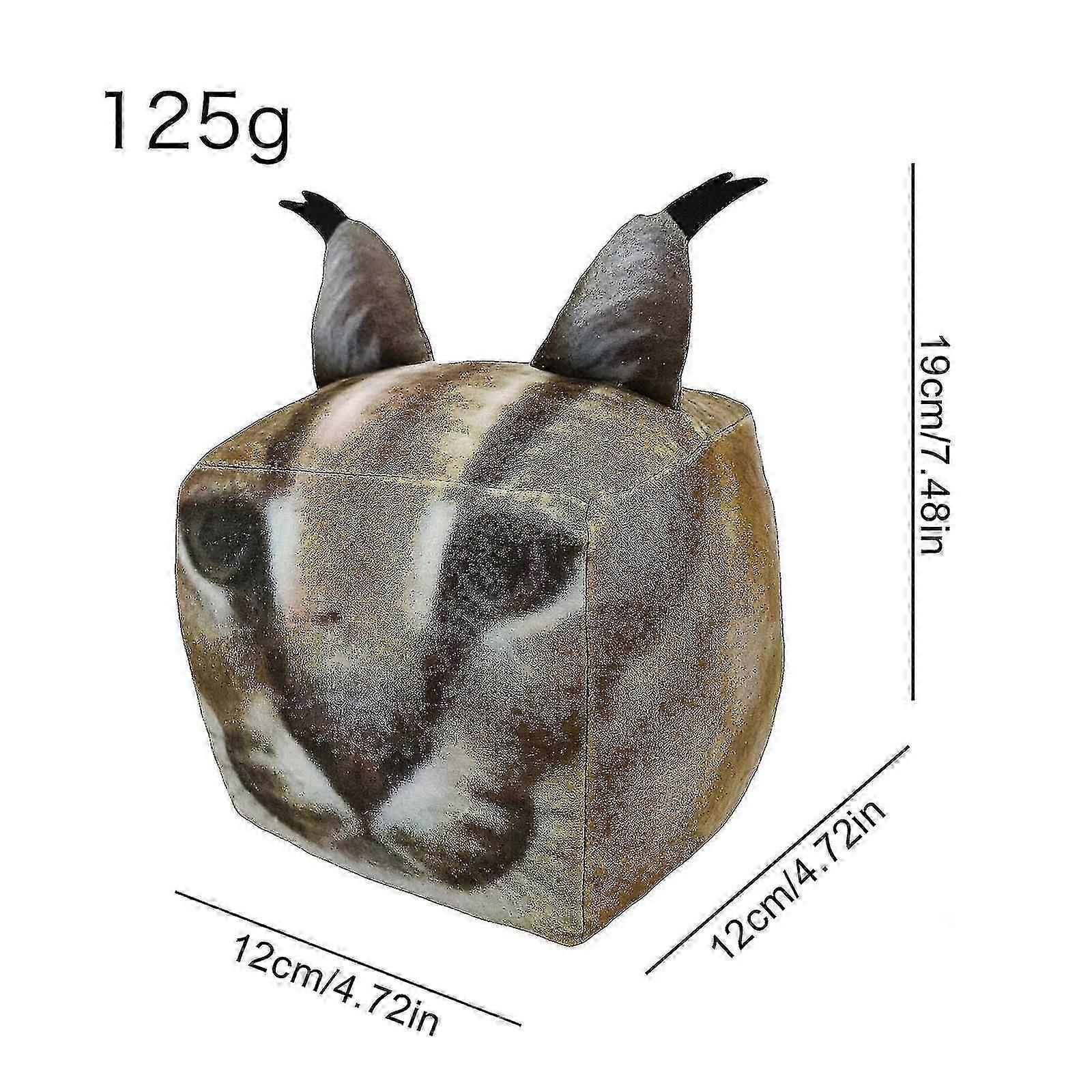 SQCLV Floppa Plush Cartoon Cat Plushie, Floppa Toy Plush Stuffing Soft ...