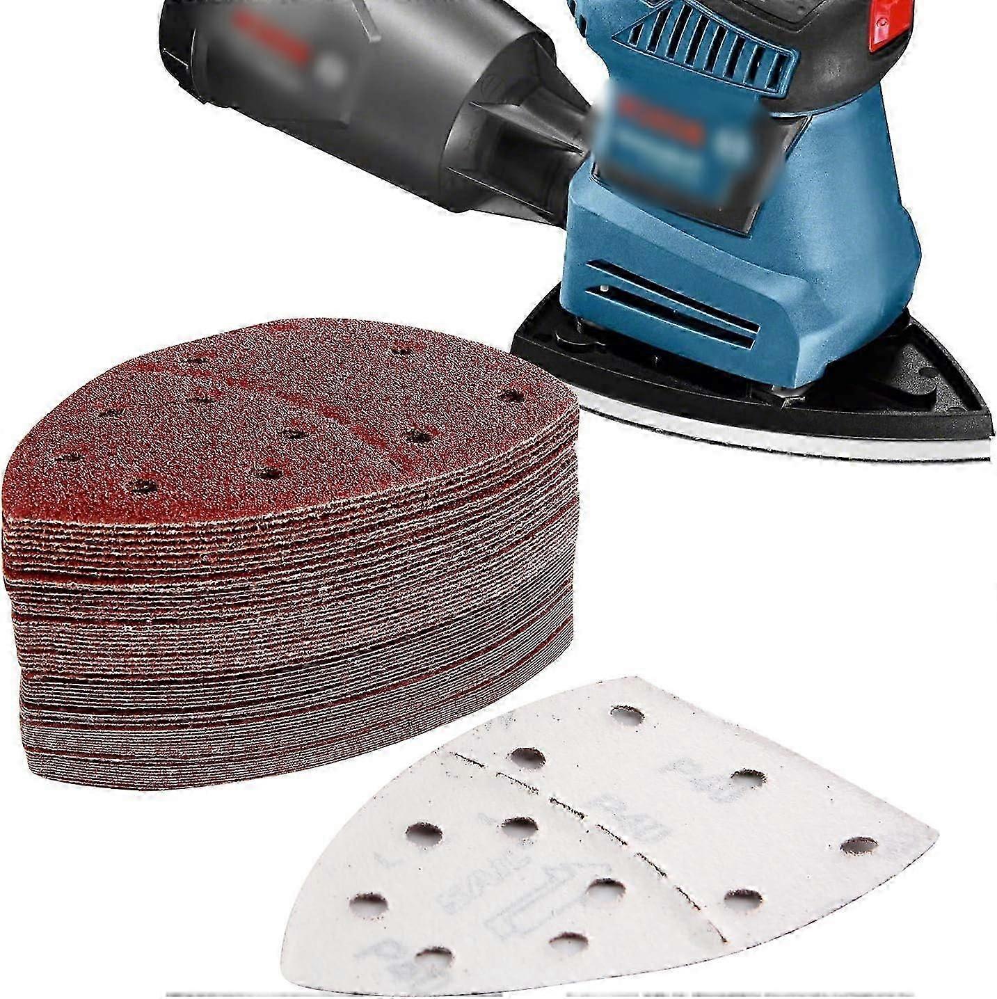 Sanding triangles, sandpaper for Bosch PSM 100A, PSM 160, PSM 200 AES ...