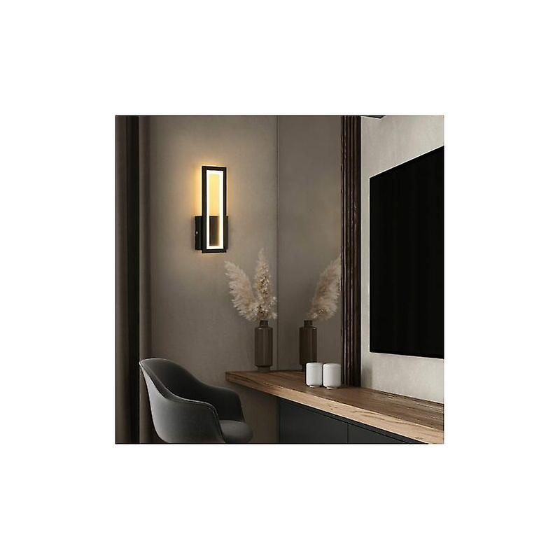 Indoor LED Wall Light, 16W Simple Square LED Wall Lamp, Modern ...