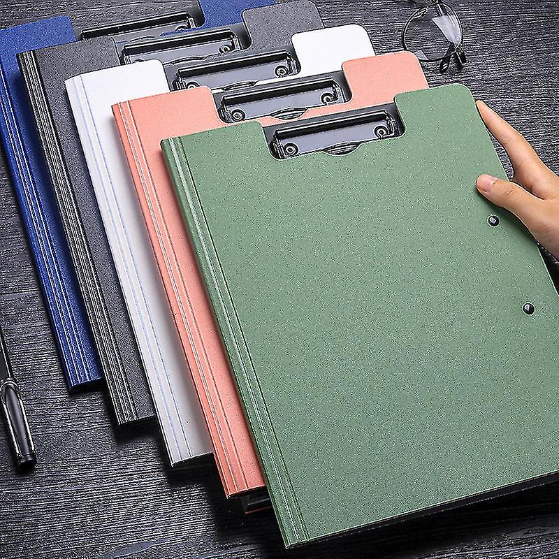 A4 File Folder Clipboard Writing Pad Memo Clip Board Double Clips ...