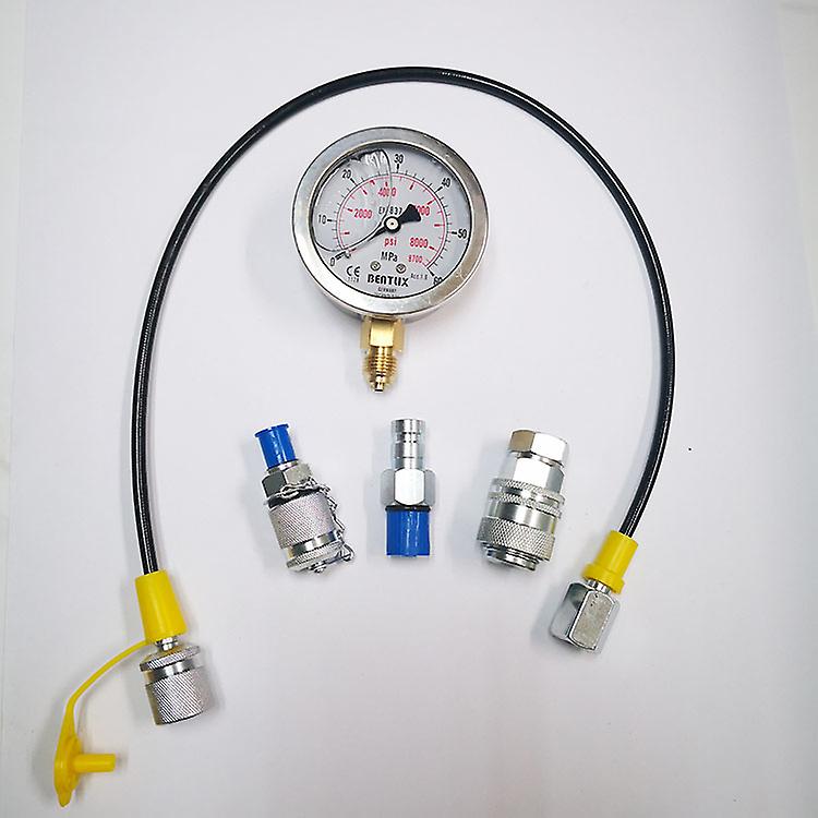 For Caterpillar C/at Excavator Quick Connector Pressure Gauge Pressure ...