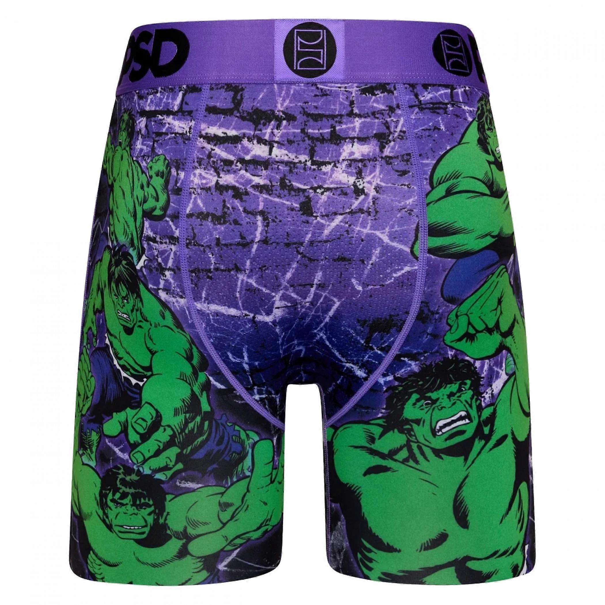 The Incredible Hulk Comic Poses PSD Boxer Briefs | Fruugo CA