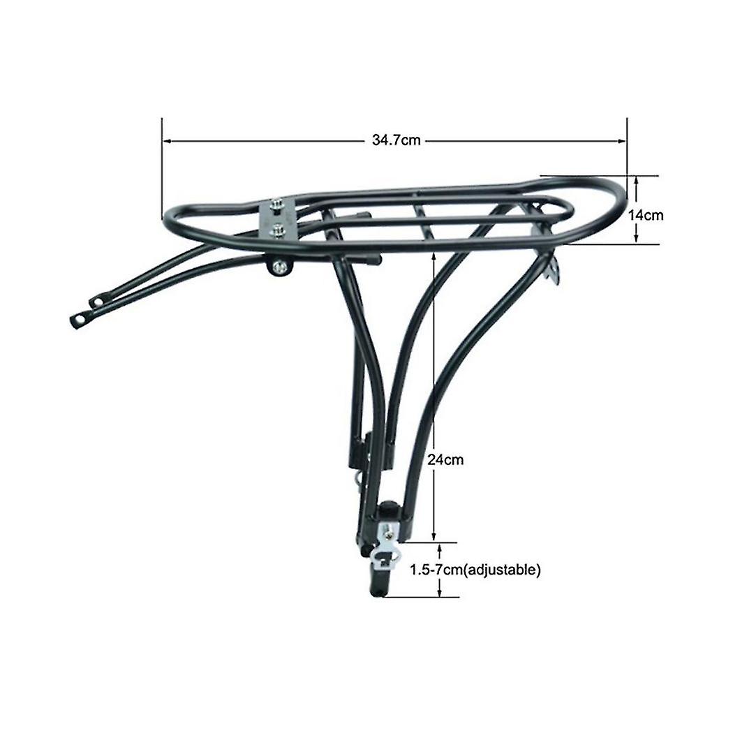 Bicycle Luggage Rack Bicycle Rear Rack Aluminum Alloy Luggage Rack ...