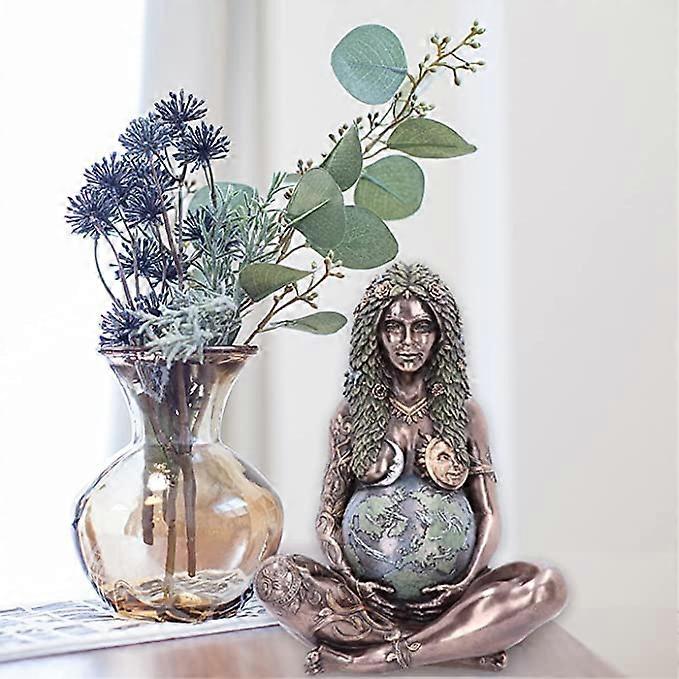 Kongqtee Earth Goddess Statue,Mother Earth Statue,Earth Mother Gaia ...