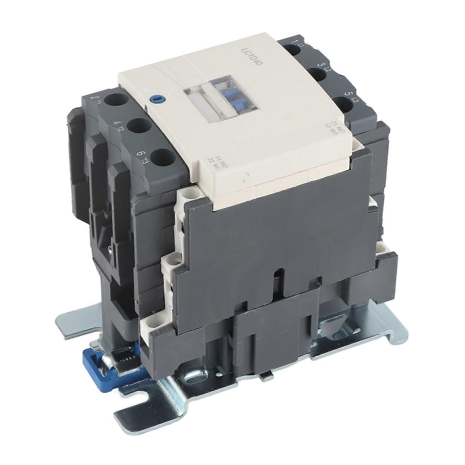 LC1D40 NEW Electric 50/60Hz 3 Poles Coil AC Contactor 220V 40A | Fruugo UK