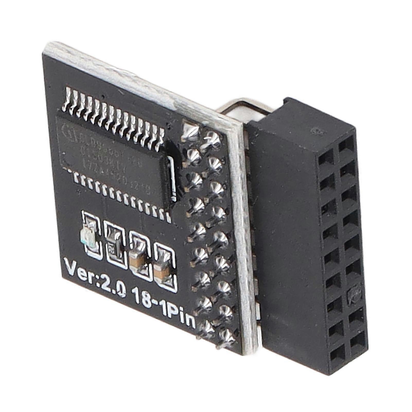 TPM2.0 Security Module 18pin for ASROCK Motherboard LPC Card for WIN11 ...