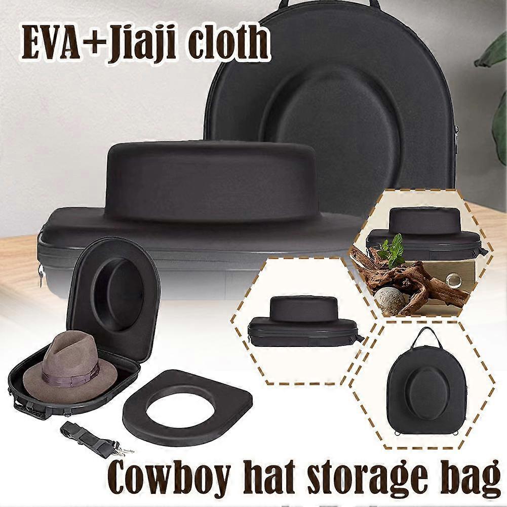 Hat Storage Bag for Travel Fedora Case Cowboy Hats/ Bucker Universal ...