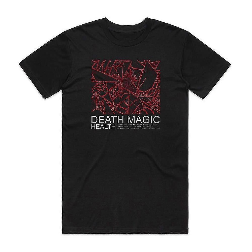HEALTH Death Magic Album Cover T-Shirt Black | Fruugo UK