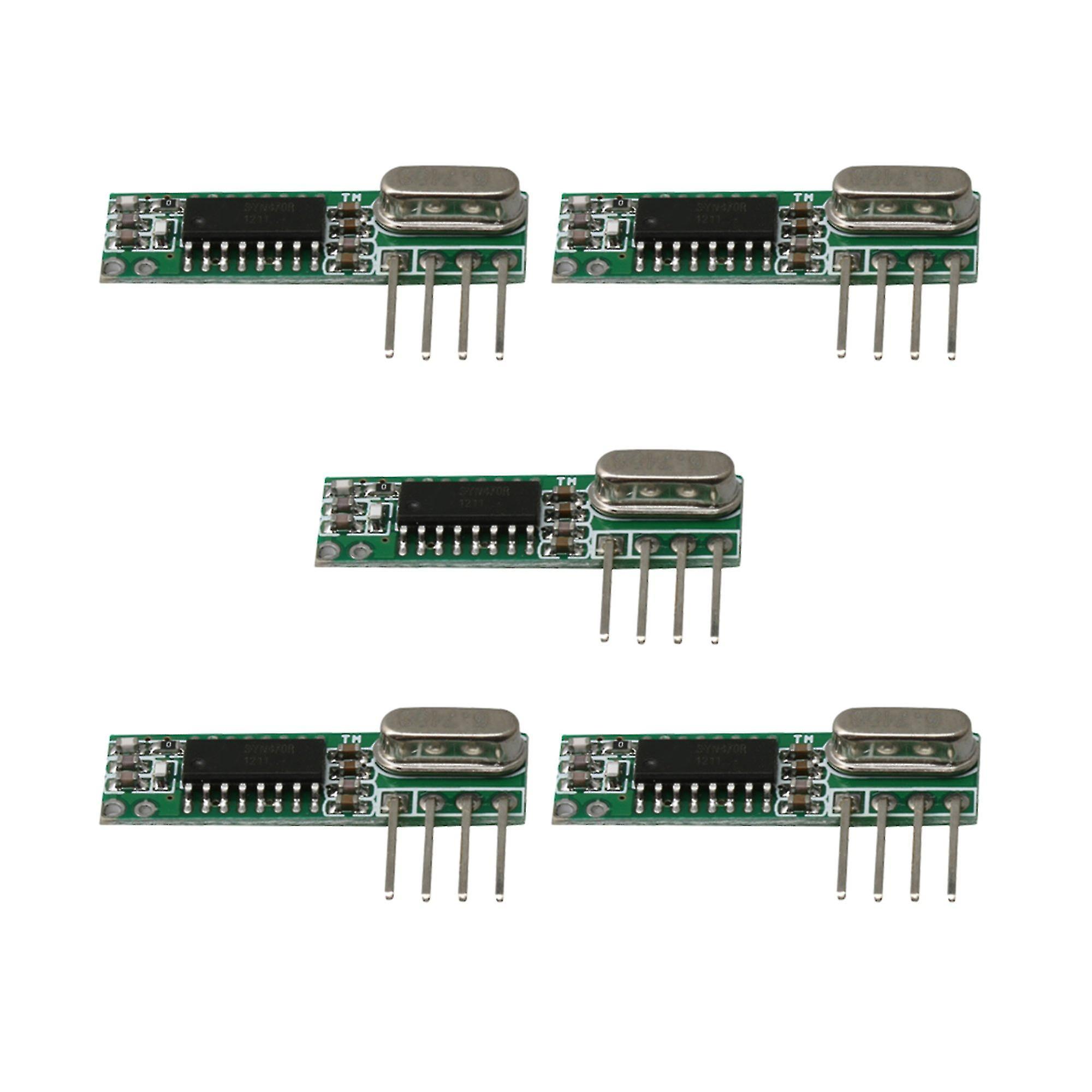 Remote controls 5pcs 433mhz rf high frequency wireless receiver module ...