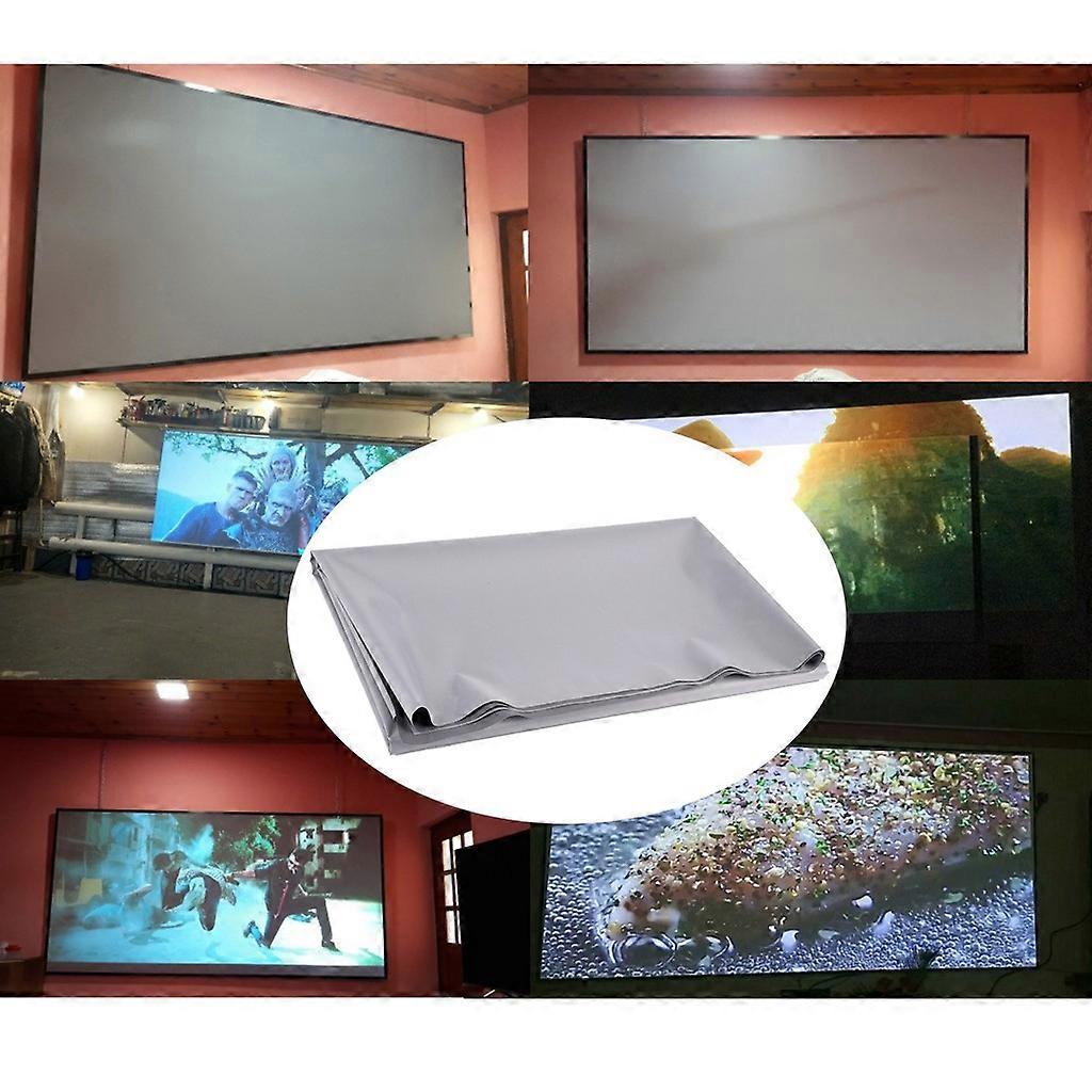 16:9 Ultra HD Ambient Light Rejecting Projector Screen Portable Video ...