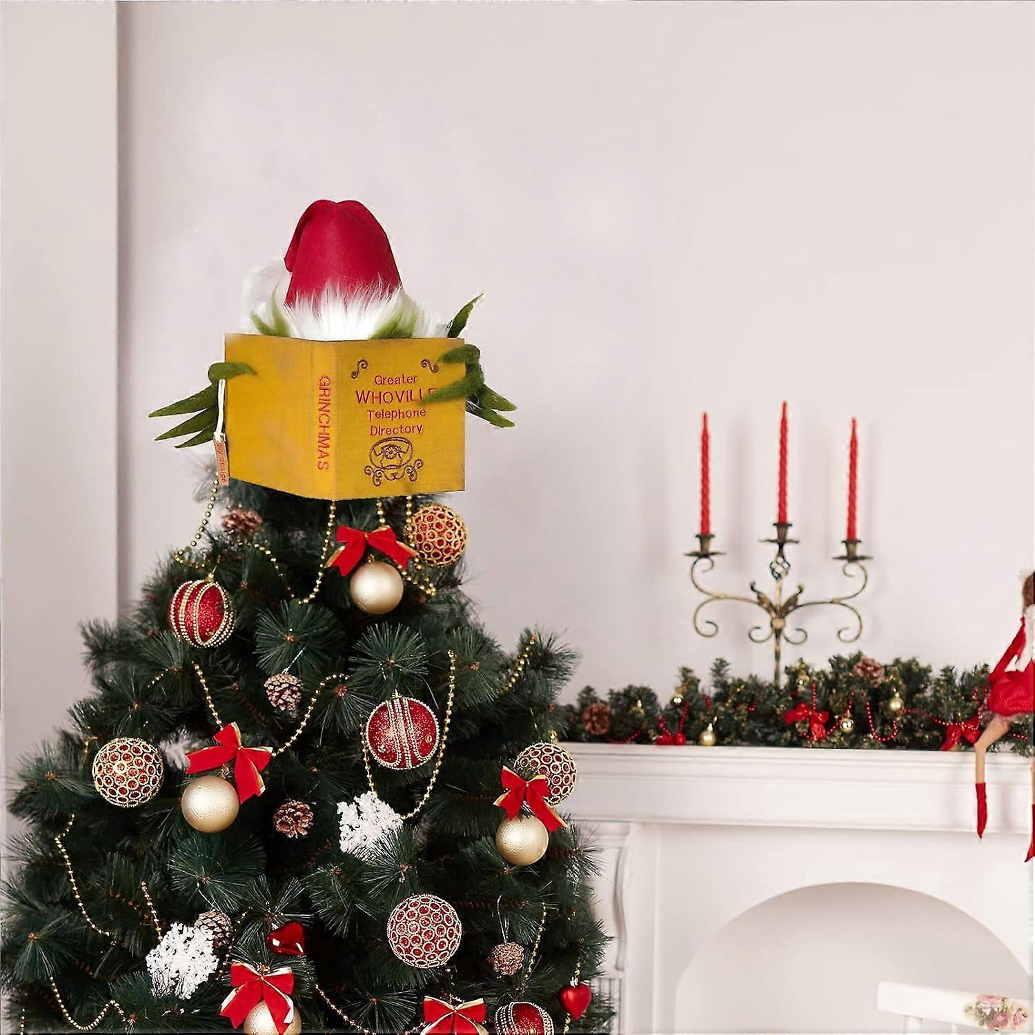 Christmas Tree Topper Sets, Funny Plush Doll Inspired Decoration ...