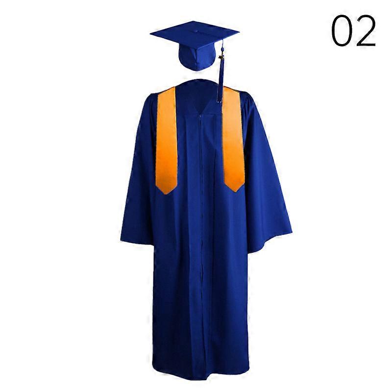 1 Set Graduation Uniform Set High School College Bachelor Hat ...
