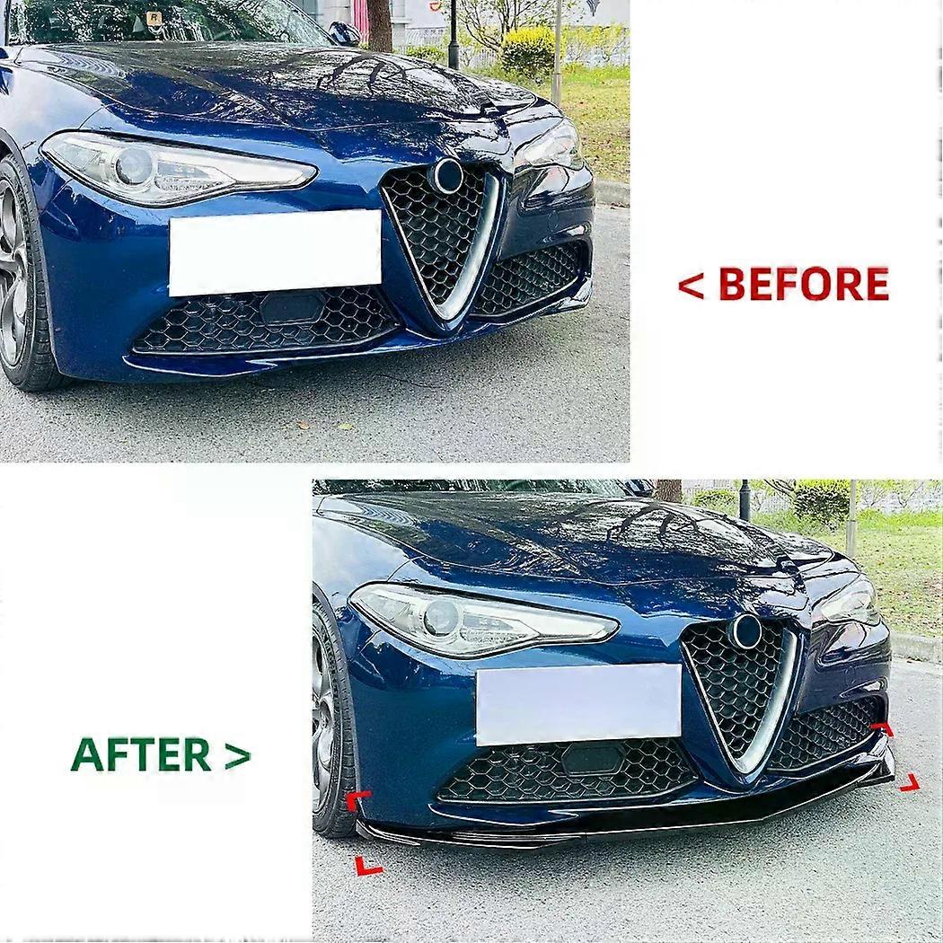 For Alfa Romeo Giulia 952 Sedan 2015 2016 2017-2022 Front Bumper Lip ...
