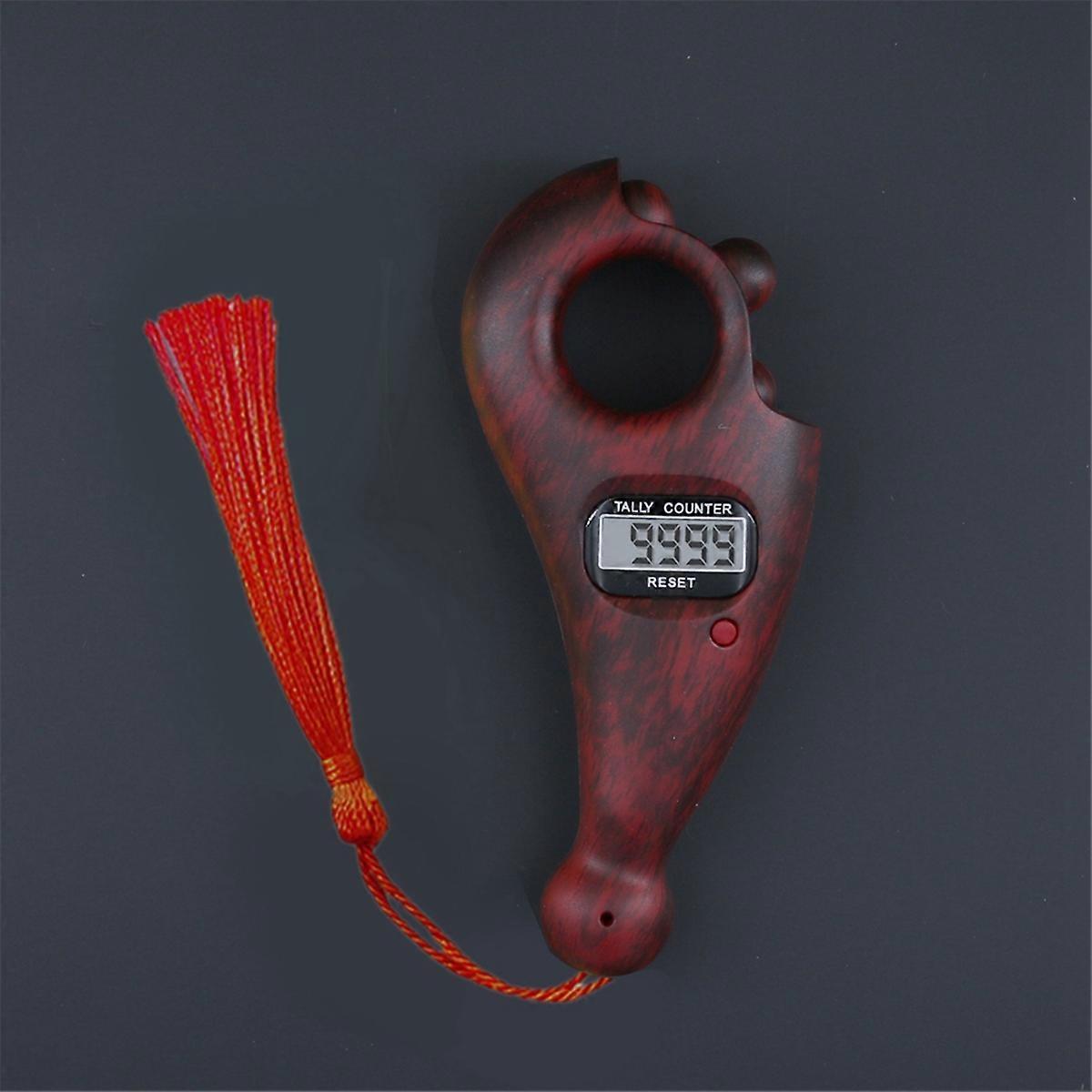 Rotating Prayer Beads with Led Digital Counter Portable Finger Counter ...