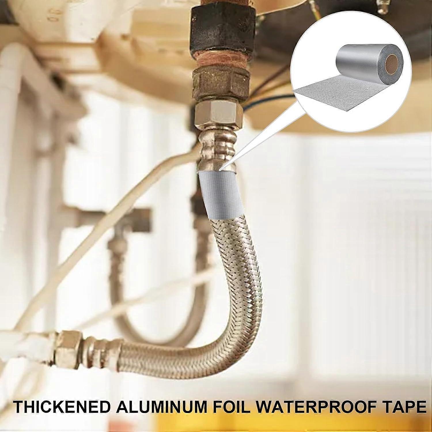 Silver Aluminium Tape For Gutters, Waterproof Aluminium Foil Tape ...