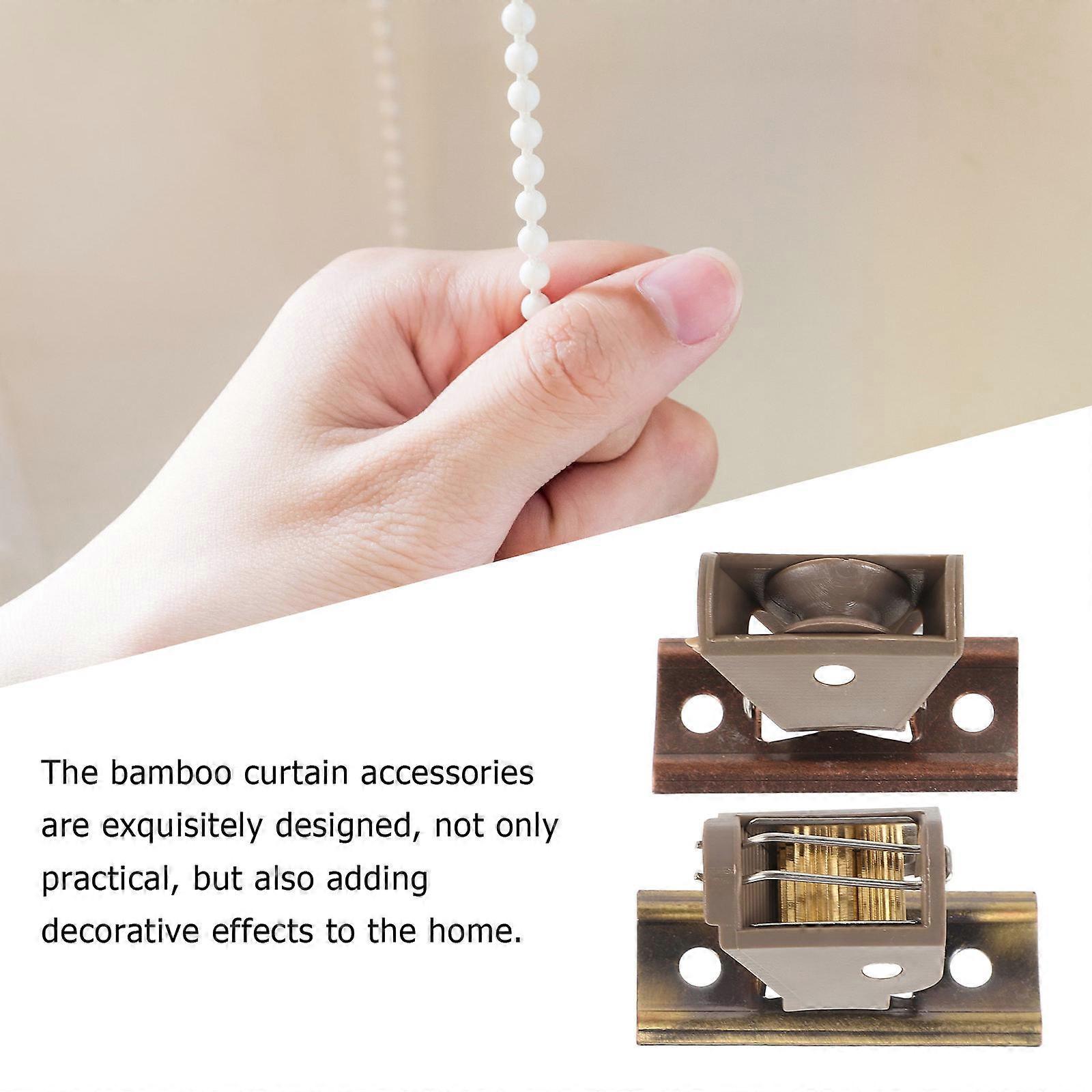 Blind Cord Lock Pulley Curtain Pulley for Blinds 4Sets Smooth Operation ...