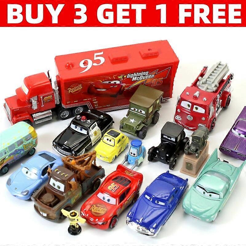 Disney Pixar Cars Lot Multiple Styles Lightning McQueen Truck Christmas ...