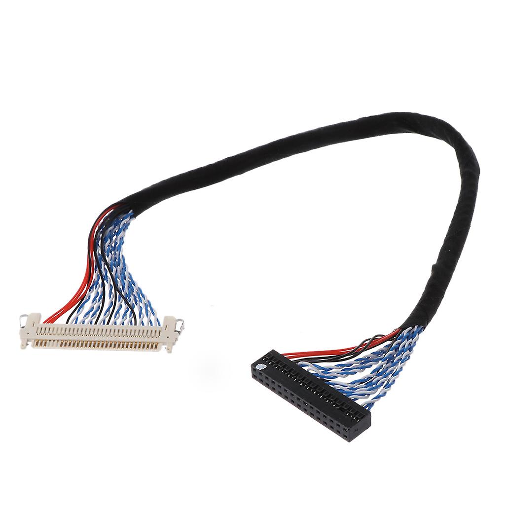 Black Wires Stand Lvds Cable Suitable For Lcd Display With 2ch Lvds ...