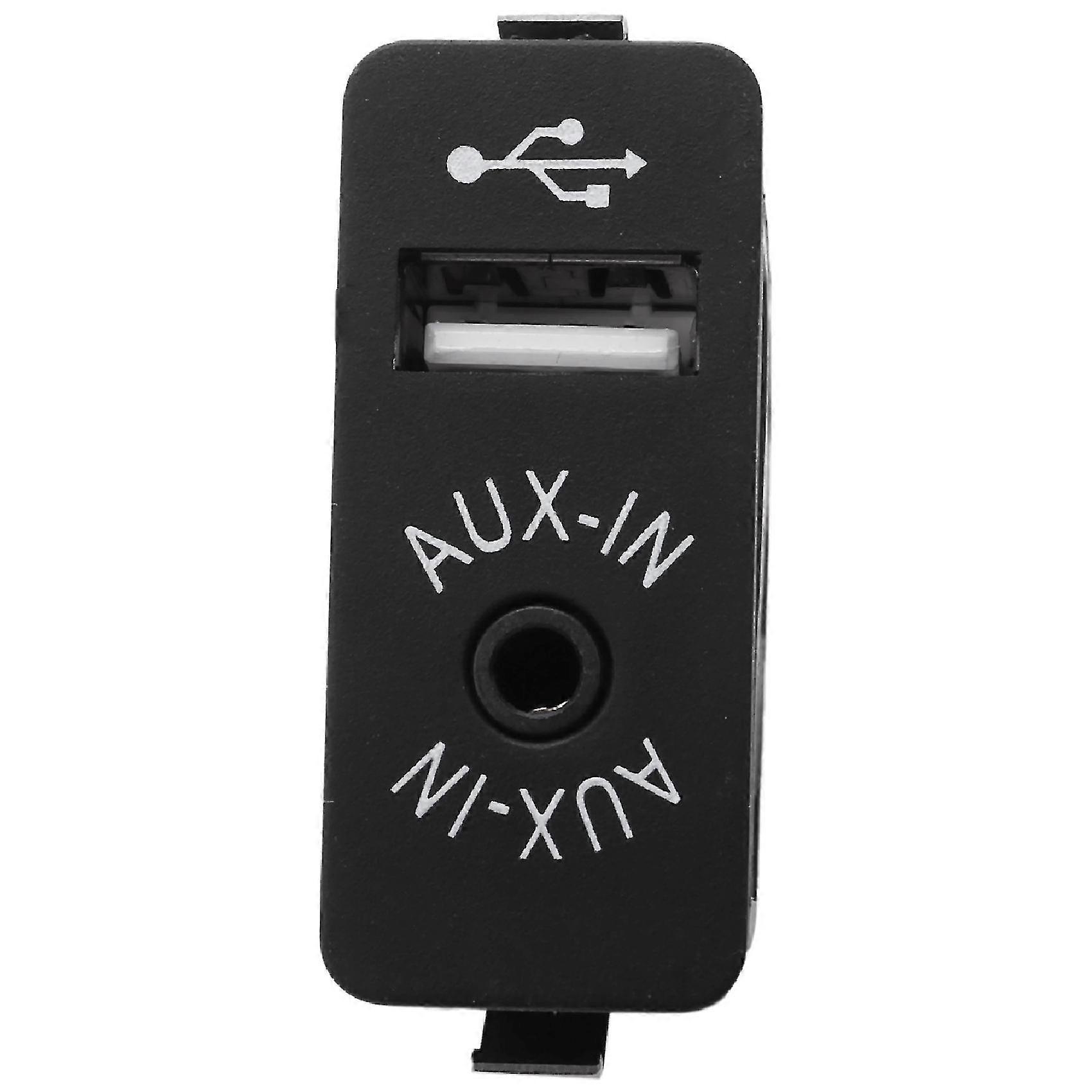 Car Aux Usb Port 12 Pin Bluetooth Interface Switch Panel Music Adapter ...