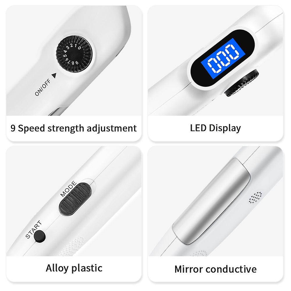 9 Levels Auto Find Point Electronic Acupuncture Pen Relief Pain Tools ...