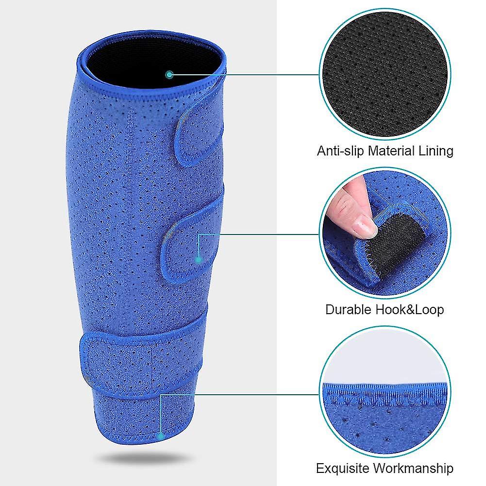 Kalvstöd Brace Shin Splints Kompression Wrap Neopren Kalvärmar ...