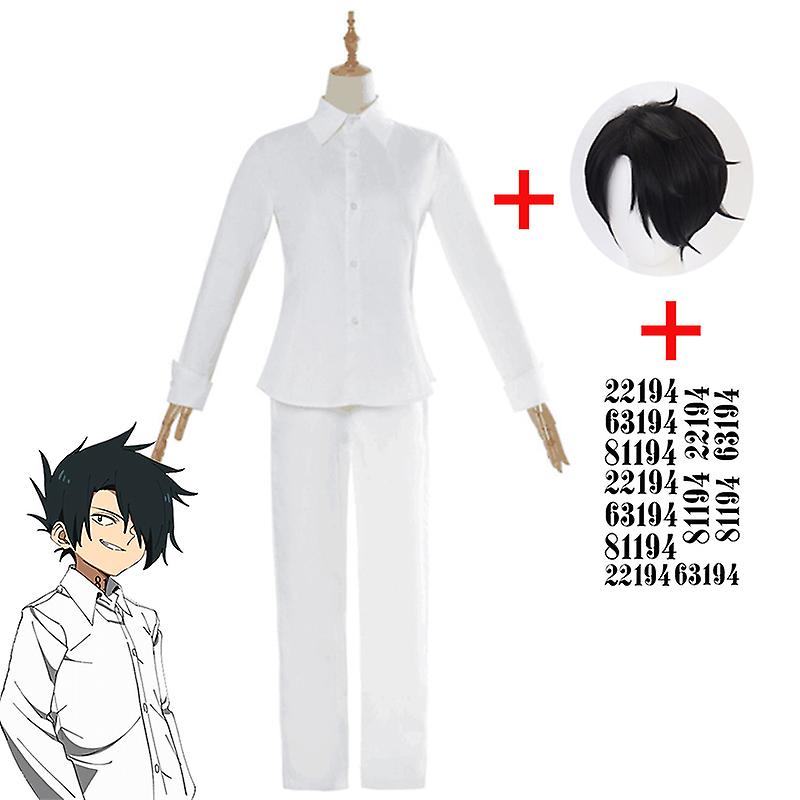 The Promised Neverland Cosplay Costume Student Uniform Emma Norman Ray ...