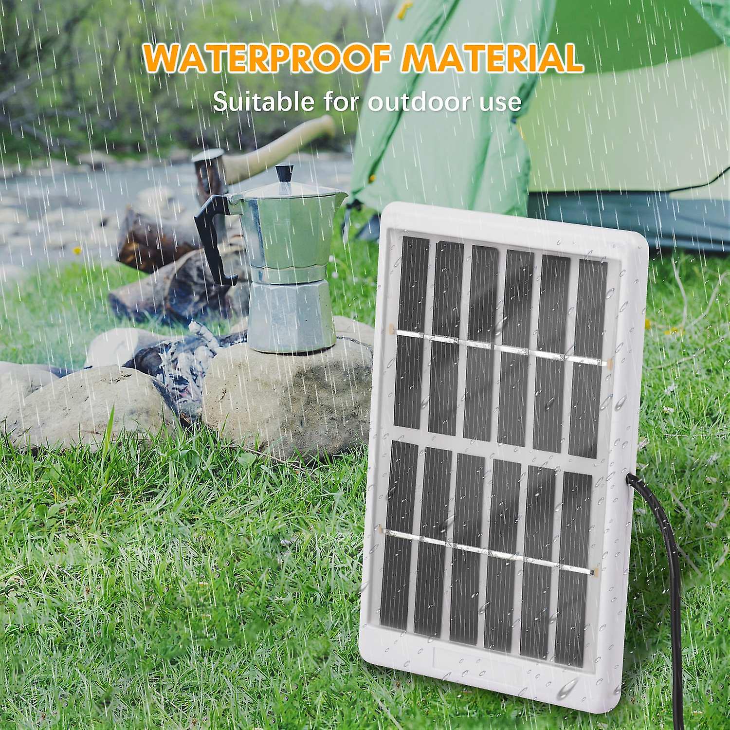 1.2W 6V Solar Panel Portable Solar Power Polycrystalline Solar Panel ...